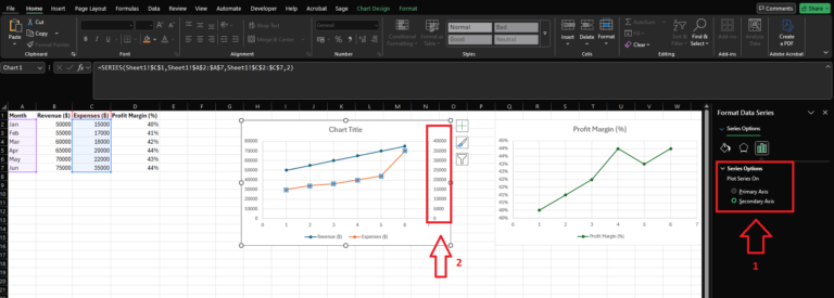 How To Add A Third Axis In Excel With A Chart Or Graph - Clarified