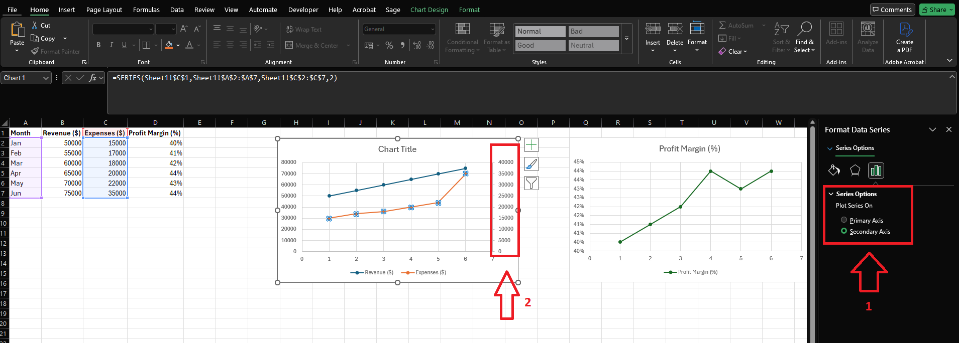 How to Add a Third Axis in Excel with a Chart or Graph - Clarified Potential