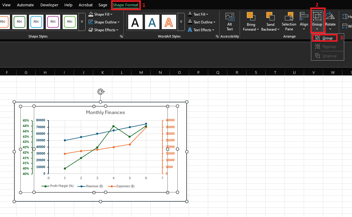 How to Add a Third Axis in Excel with a Chart or Graph - Clarified Potential